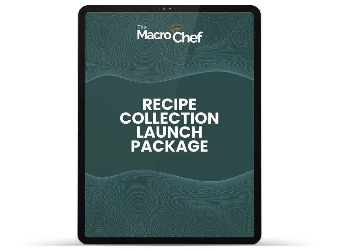 Recipe Collection Launch Package - The Macro Chef